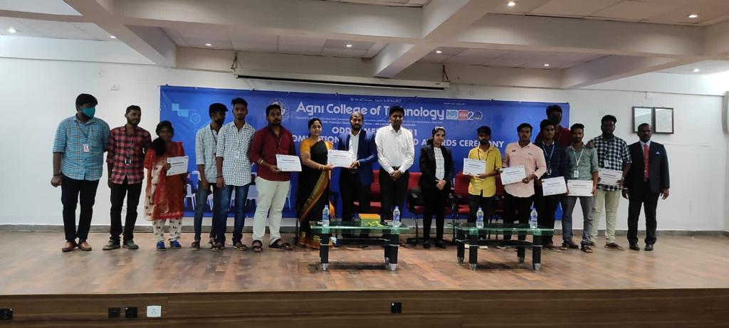 Certificate Award Ceremony -2021(odd semester) - Agni College
