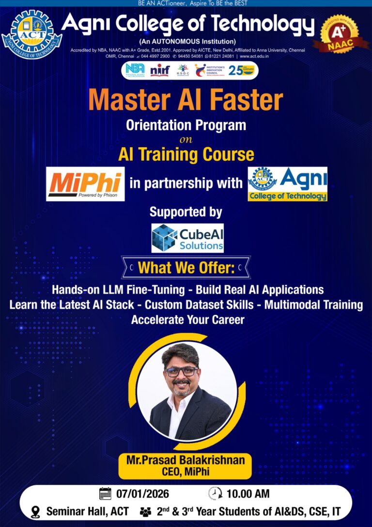 Events - Agni College of Technology (ACT)